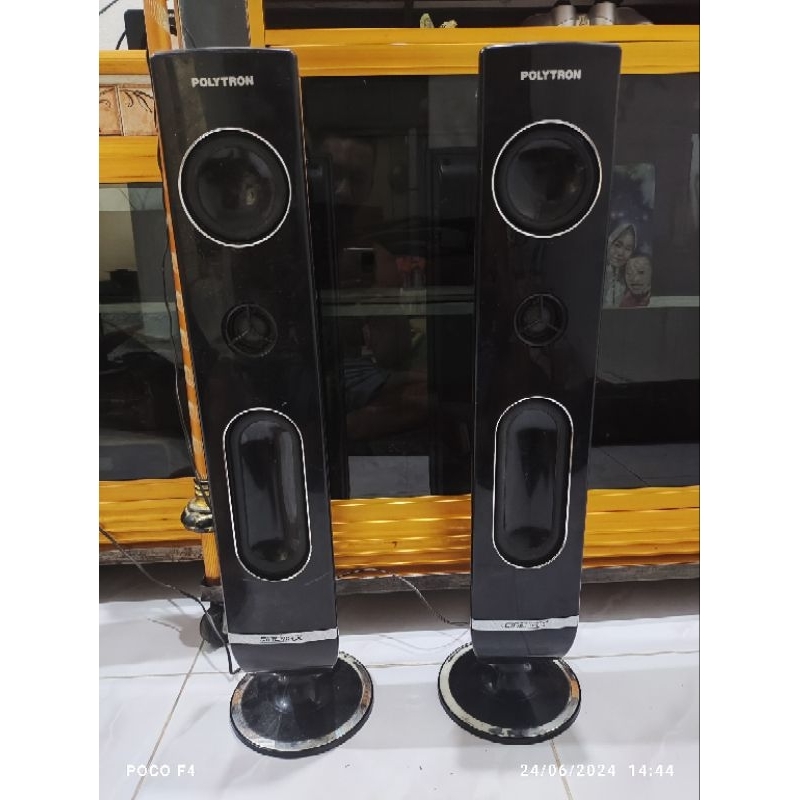 Jual Polytron Speaker tower pasif CinemaX | Shopee Indonesia