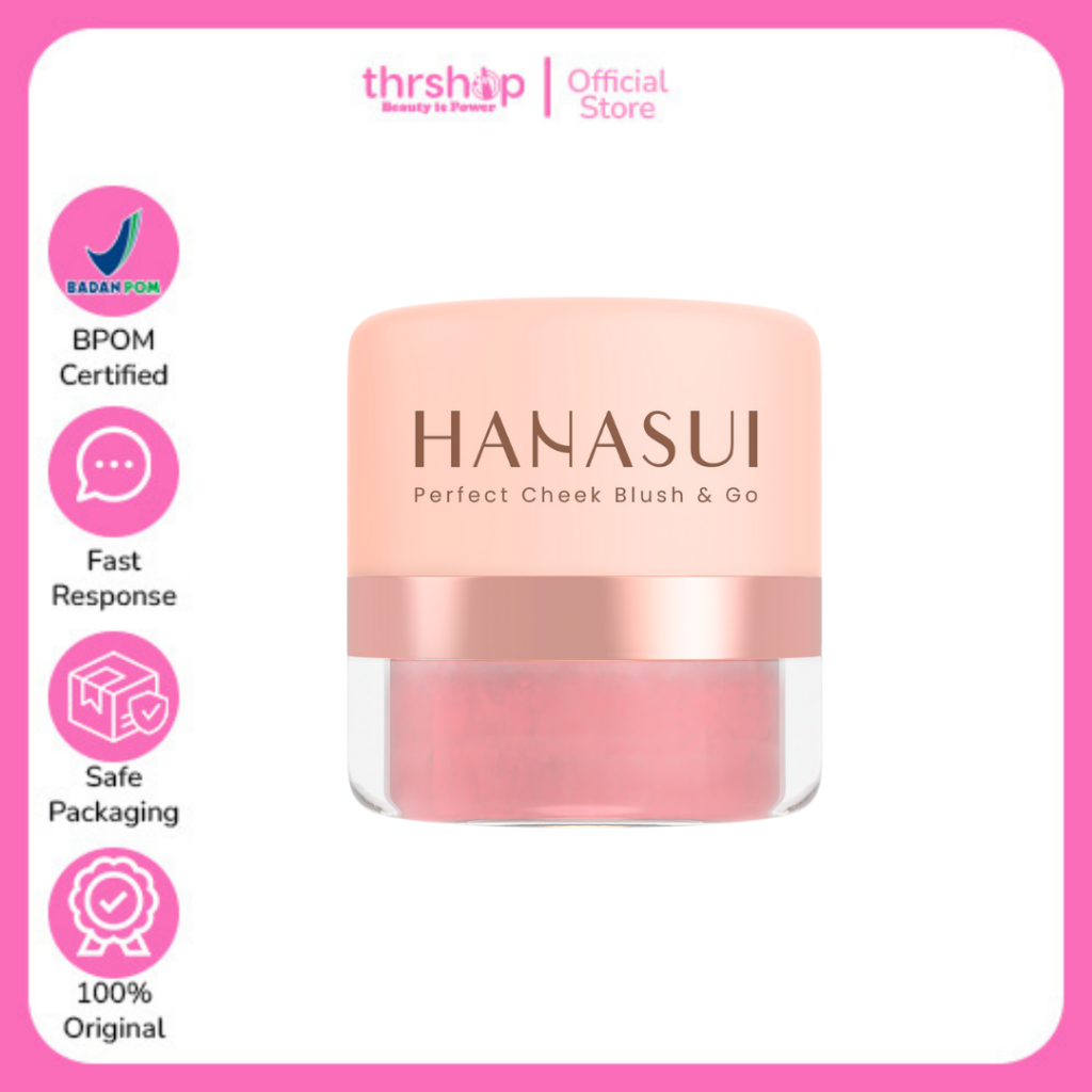 Jual HANASUI PERFECT CHEEK BLUSH & GO POWDER | BLUSH ON | BLUSH POWDER ...