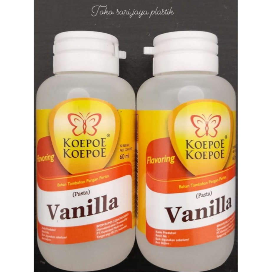 Jual PASTA VANILLA KOEPOE KOEPOE (60ml) | Shopee Indonesia