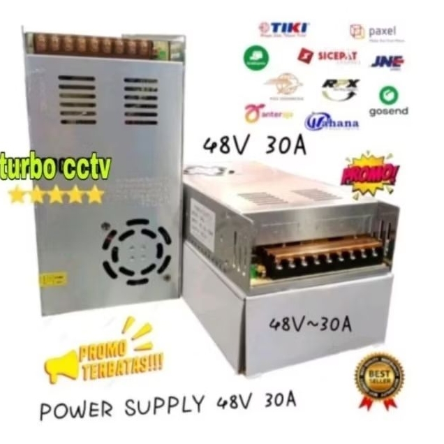 Jual Switching 48v 30a power Supply 48 volt 30 amper | Shopee Indonesia