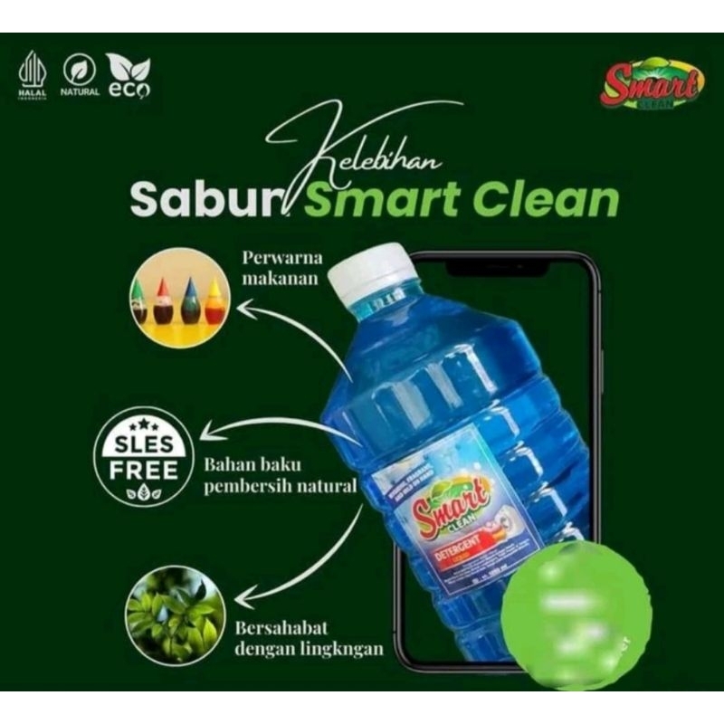 Jual neo smart clean organic laundry liquid detergen SLS Free/baby ...