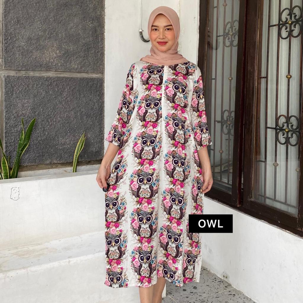 Jual DASTER SLAVINA LD 120CM JUMBO - DRESS RAYON VISCOSE - HOME WEAR ...