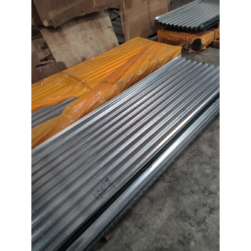 Jual seng gelombang merek angsa mas ukuran 7kaki 11parit | Shopee Indonesia