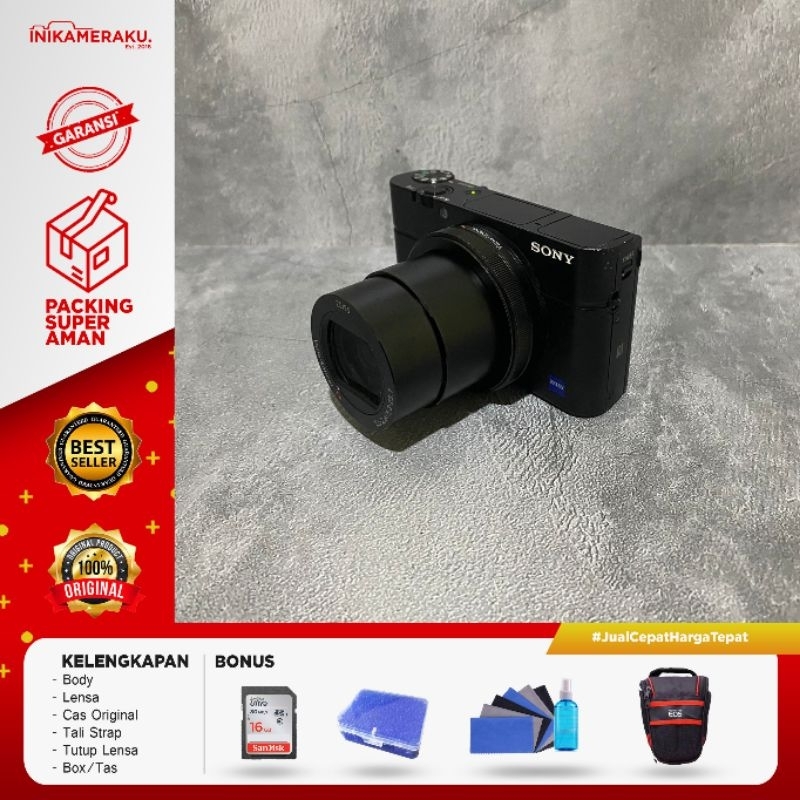 Jual Kamera Vlogging Sony RX100 Mark V Mark VI Mark VII Fullset Siap Pakai (Banyak Bonus ...
