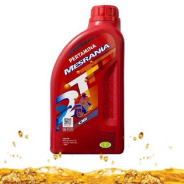 Jual Oli Mesrania OB 2T Sae 20 1Liter Oli Samping Pertamina Mesran 2T ...