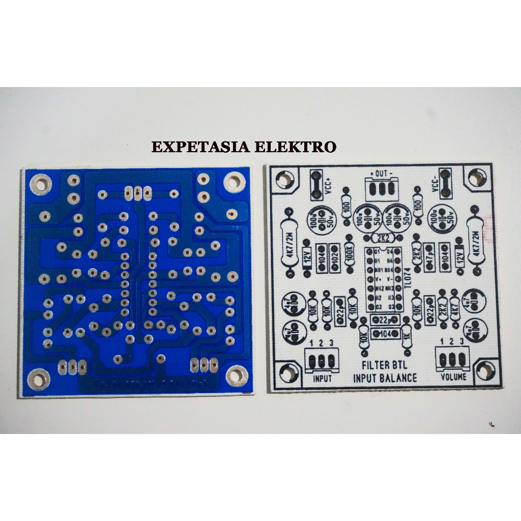 Jual PCB FILTER BTL INPUT BALANCE SEMI FIBER/CHEM ( 2 PCS ) | Shopee ...