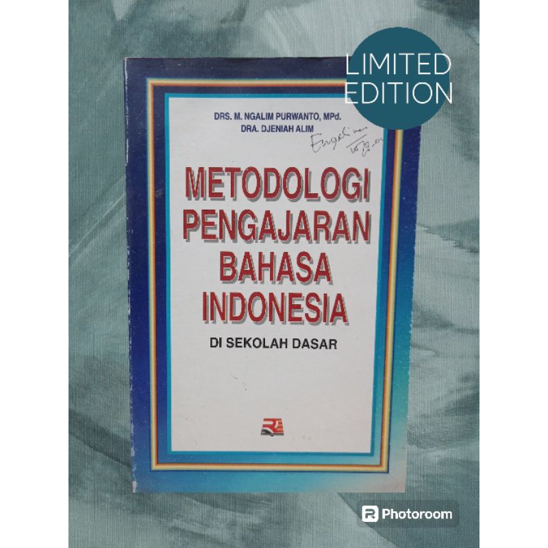 Jual BUKU METODOLOGI PENGAJARAN BAHASA INDONESIA DI SEKOLAH DASAR - DRS ...