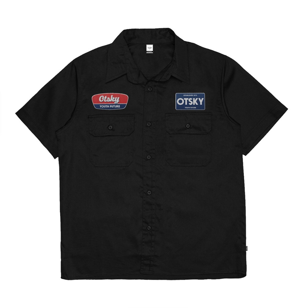 Jual Otsky Kemeja Pria Workshirt Otsky Skate Series | Shopee Indonesia