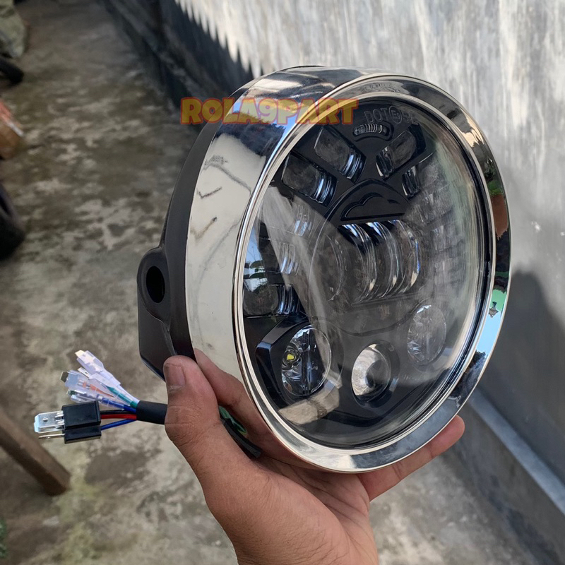 Jual daymaker 7 inch 19led daymaker ninja daymaker megapro daymaker ...
