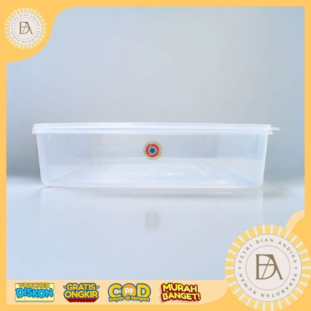 Jual Tepak Donat 6800 ML Box Polos Plastik Tempat Donat | Shopee Indonesia