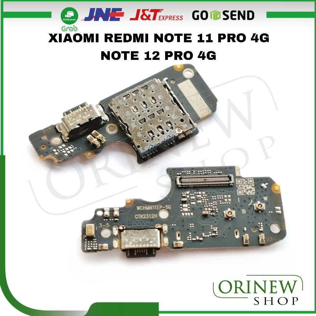 Jual Pcb Board Usb Konektor Cas Redmi Note 11 Pro 4g Note 12 Pro 4g ...