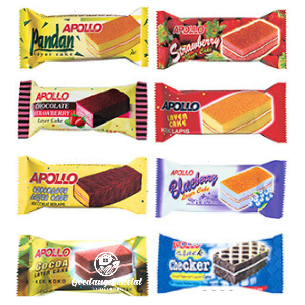 Jual Apollo Layer Cake Black Forest Checker Cocoa Bolu Lapis Rasa ...