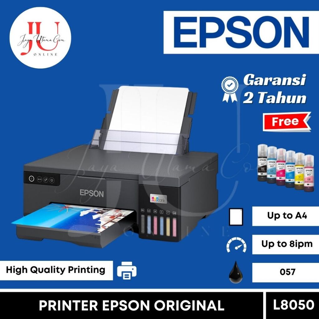 Jual Printer Epson L8050 Wifi (Id Card, CD/DVD) | Shopee Indonesia