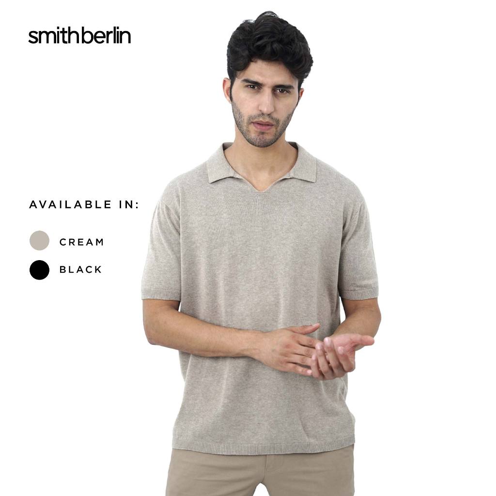 Jual Smith Berlin Kaos Polo Pria Lengan Pendek Rajut Kendrick Knit ...