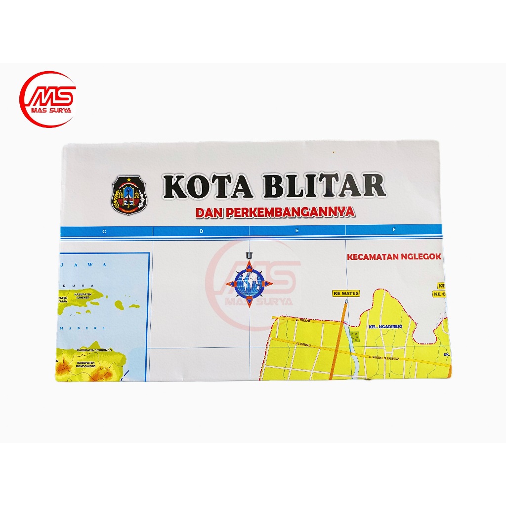 Jual Peta Lipat Kota Blitar | Shopee Indonesia