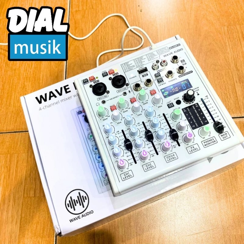 Jual Wave Audio Mixer MIX4 V2 USB - Mixer Soundcard Original MIX 4 - 4 ...