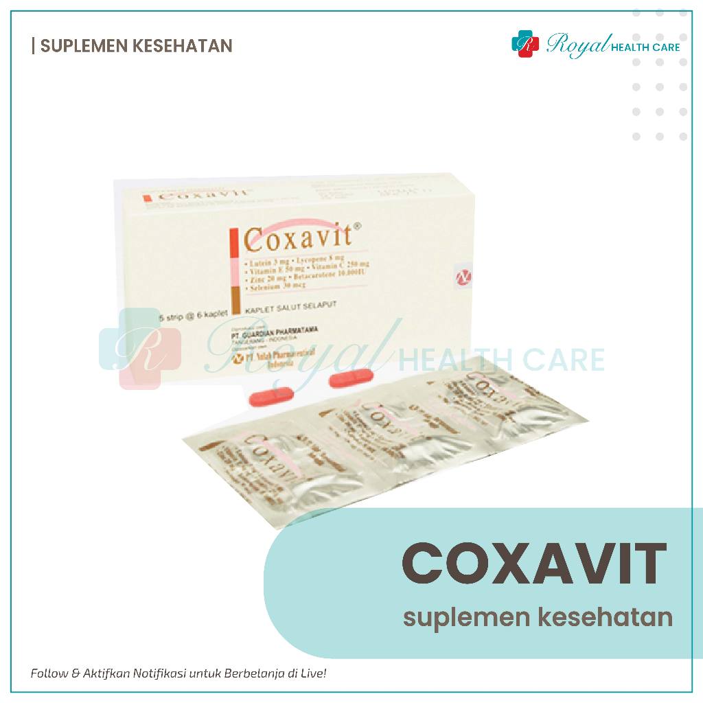 Jual [EXPIRED NOVEMBER 2025] COXAVIT TABLET, Suplement Multivitamin ...
