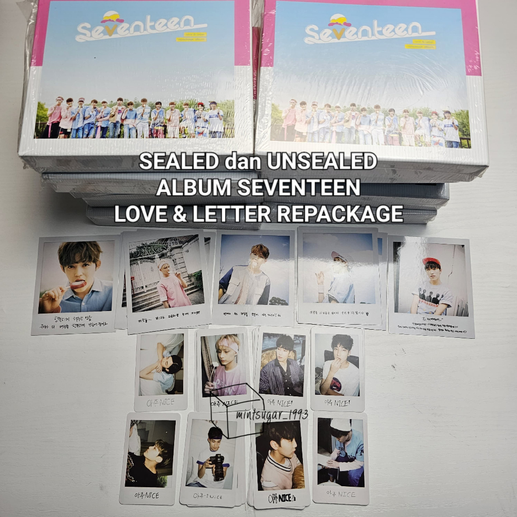Jual [ READY STOCK | SEALED / UNSEALED ] SEVENTEEN - 1st Repackage ...