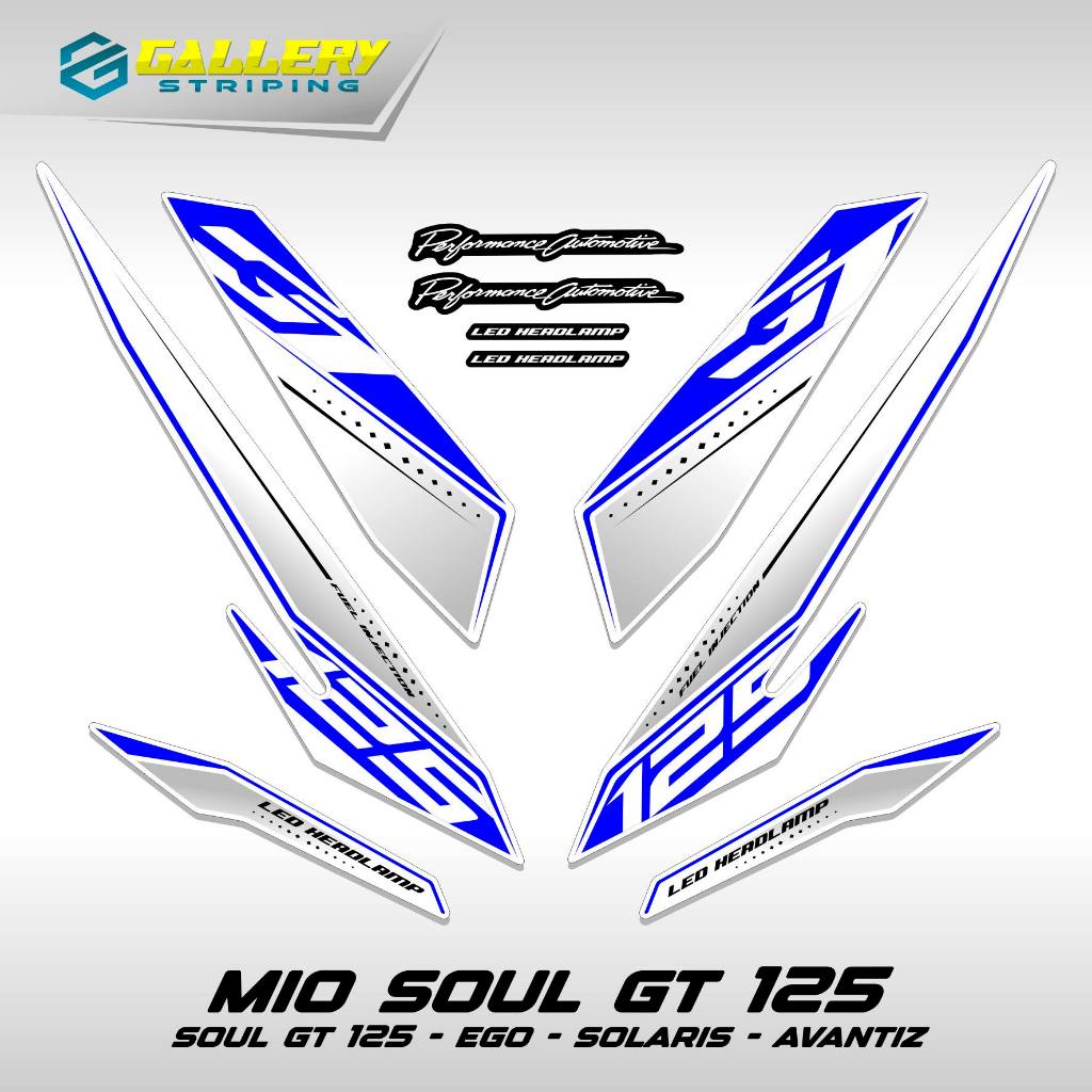 Jual Striping Mio Soul GT 125 Motif 14/Robot/Ego/Avantiz/Solariz/2012 ...