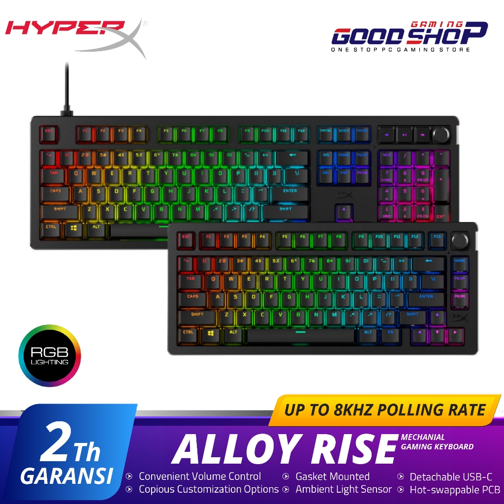 Jual HyperX Alloy Rise - Gaming Keyboards | Shopee Indonesia