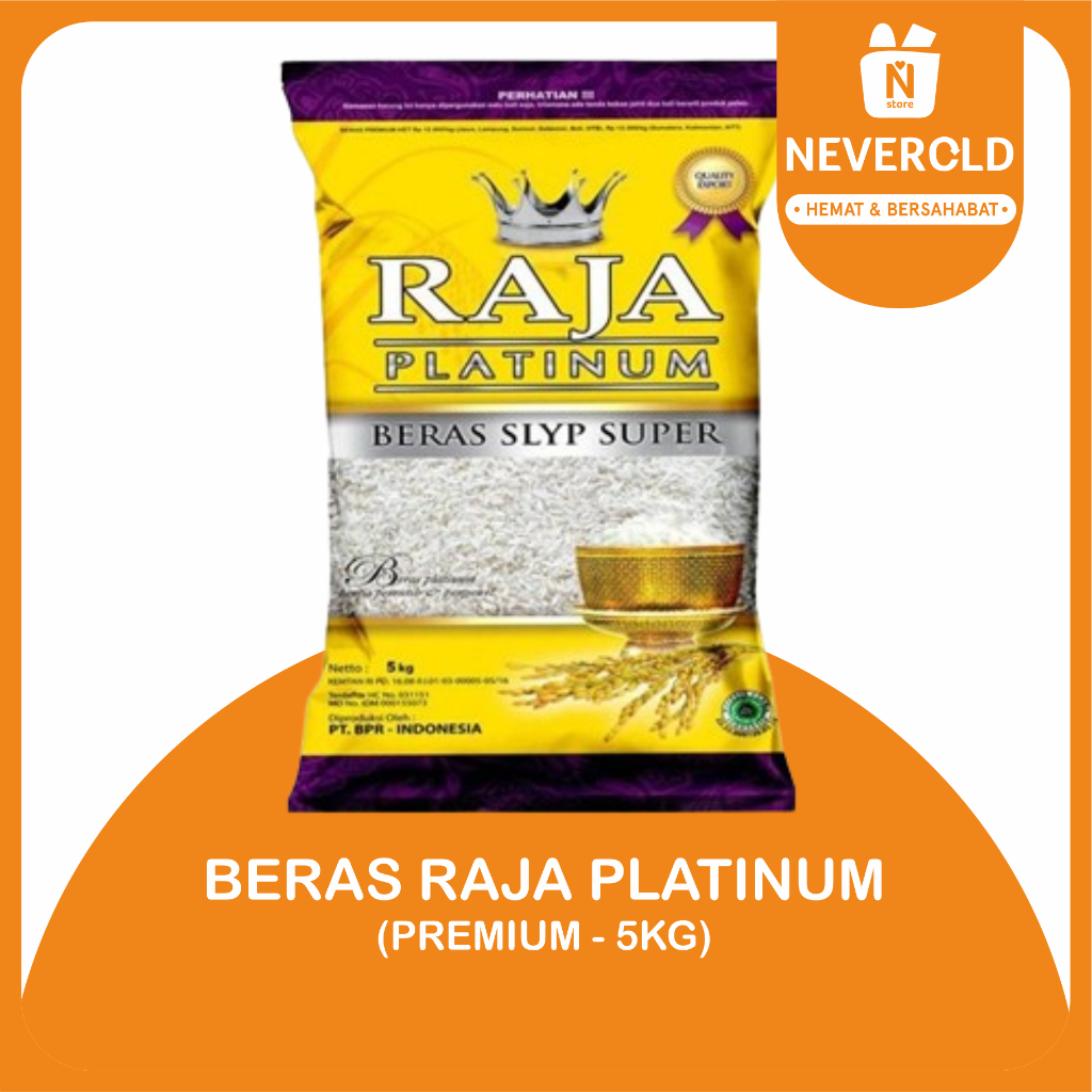 Jual BERAS PREMIUM RAJA PLATINUM 5KG | Shopee Indonesia