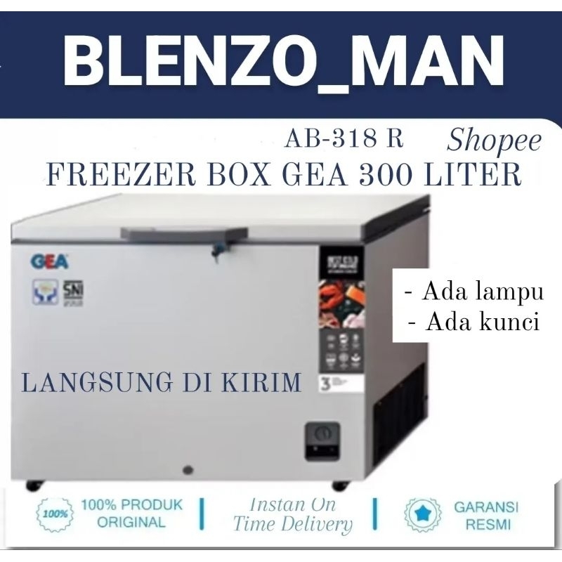 Jual FREEZER BOX GEA 300 LITER | Shopee Indonesia