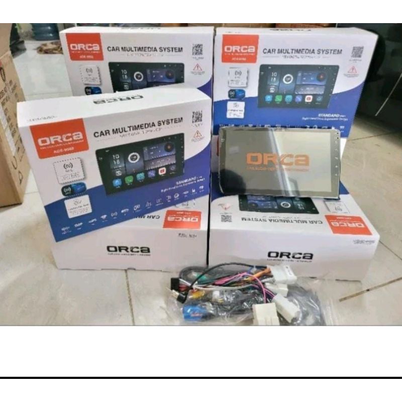 Jual Head unit android Orca Standar series ram 4/128GB 9 inch + Frame ...