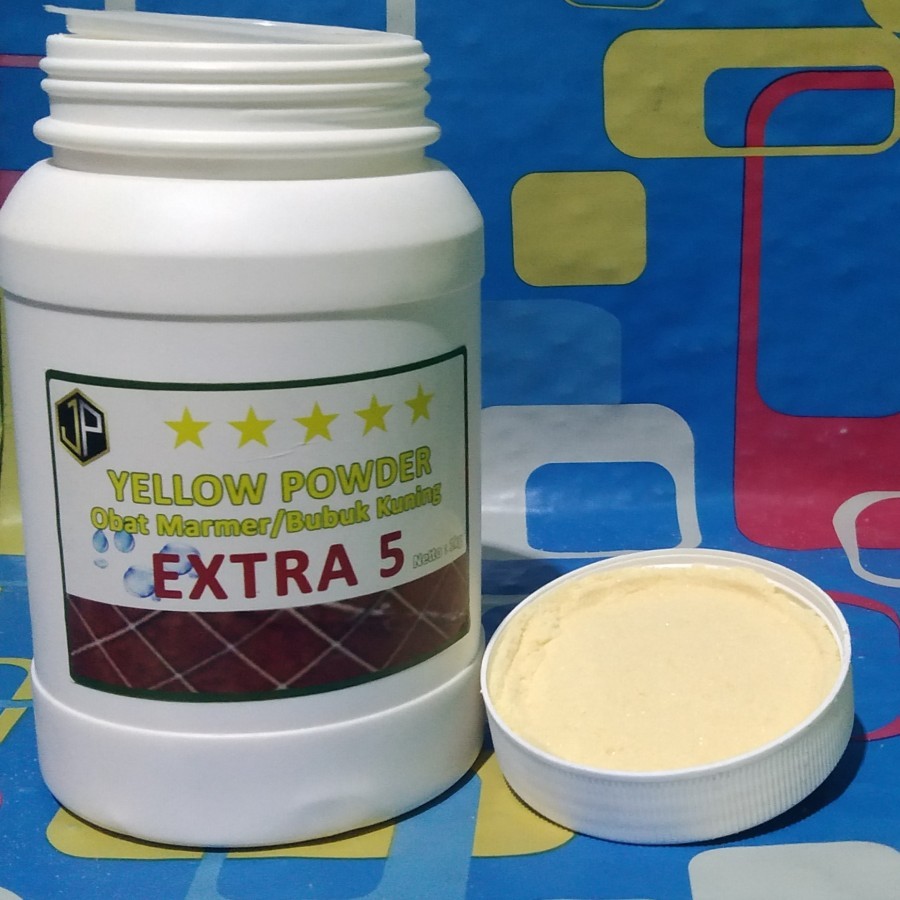 Jual Obat poles Marmer,Granit/Yellow Powder Extra 5 -1kg | Shopee Indonesia