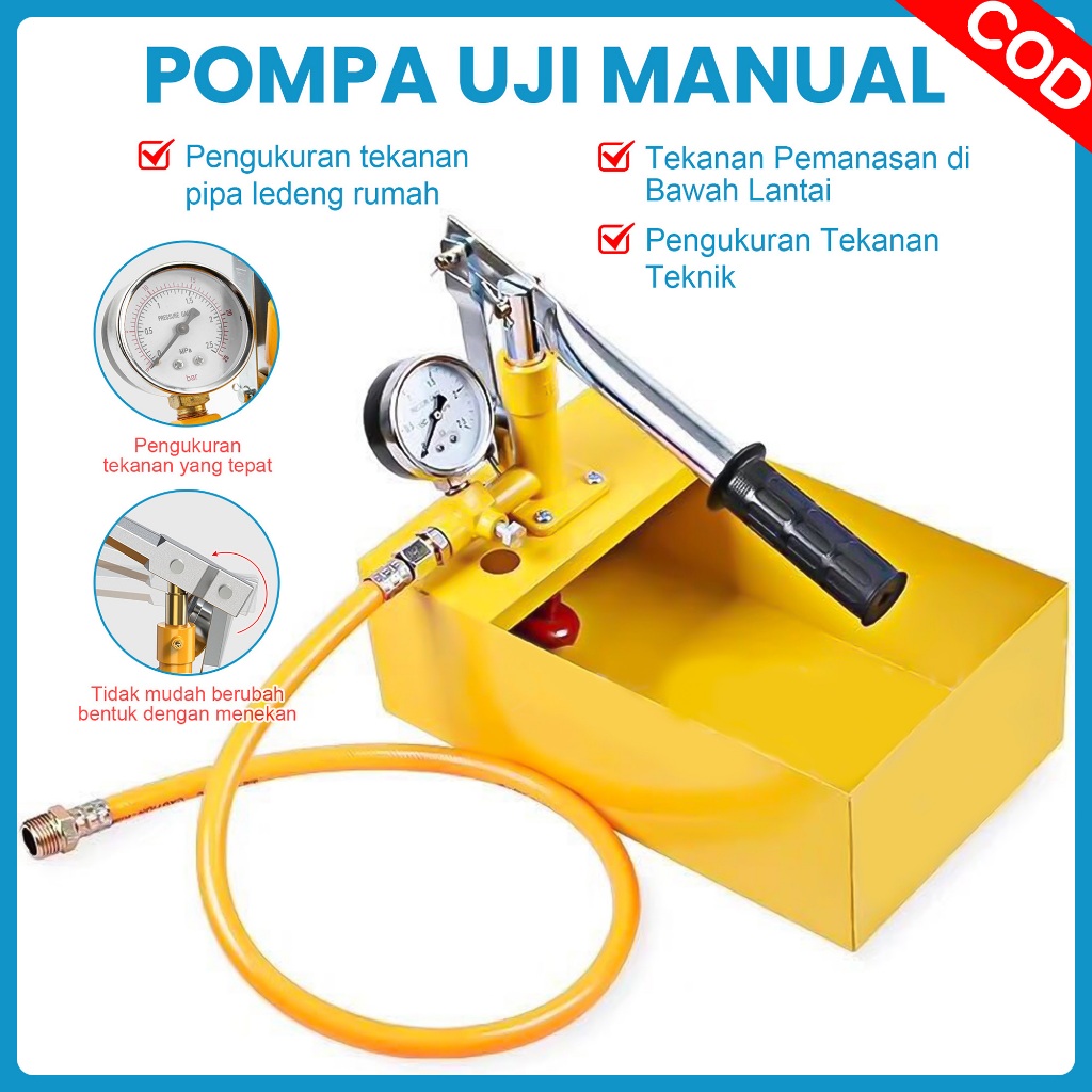 Jual SOKANY Test Pump Manual - Alat Tes Tekanan Pipa Air - Alat Manual ...