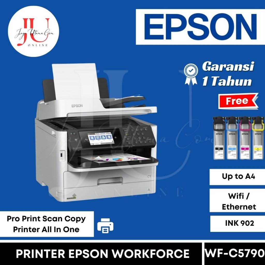 Jual Printer Epson WF-C5790 Workforce Pro Print Scan Copy Printer Epson ...