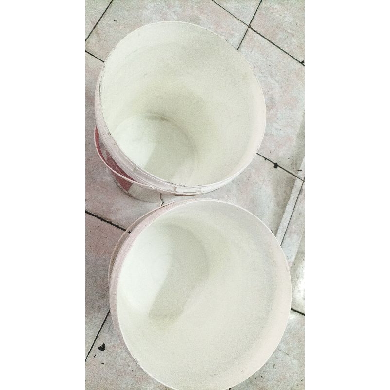 Jual ember cat 25kg bekas, ember plastik bekas 25kg | Shopee Indonesia