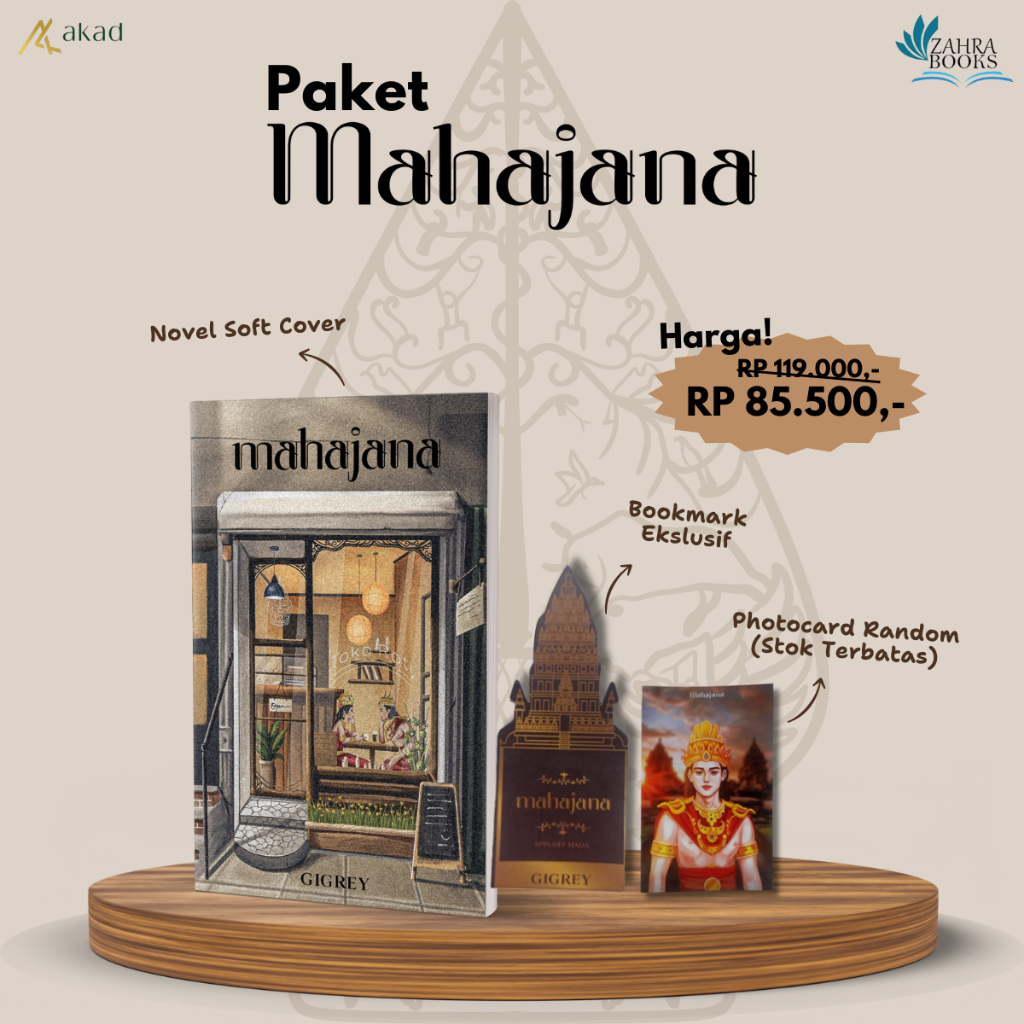Jual Novel Mahajana & Mada / Surat Untuk Jenaka By Gigrey ( Limited ...