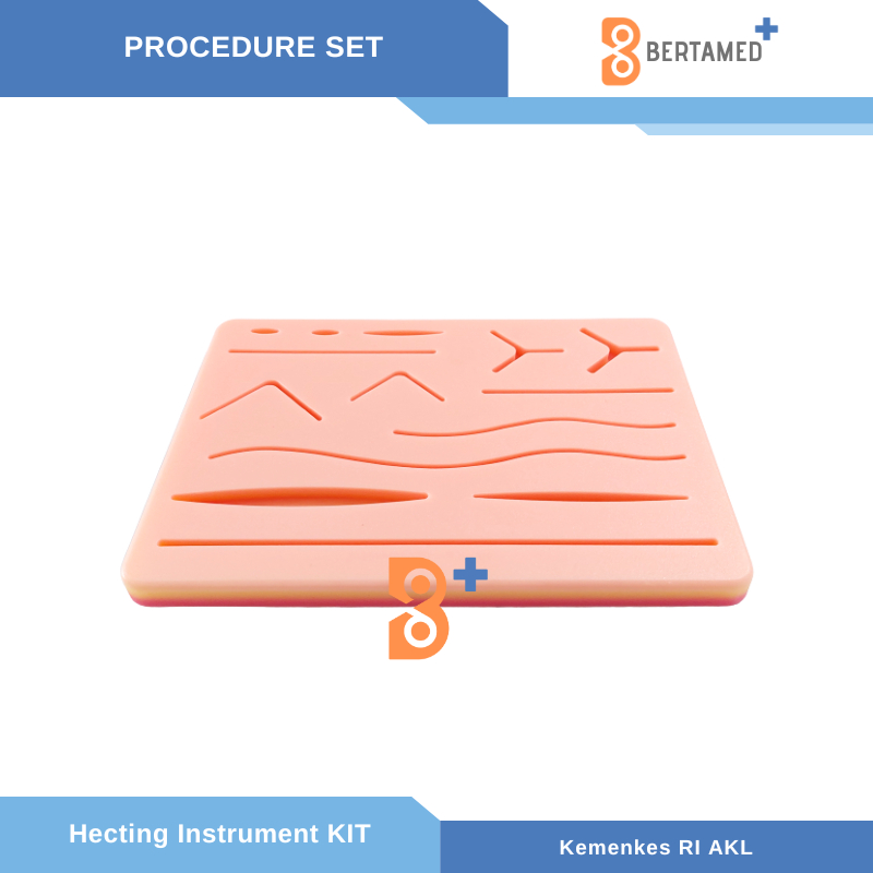 Jual HECTING KIT / Hecting Set KIT Minor KIT Suturing KIT Hecting Pad ...