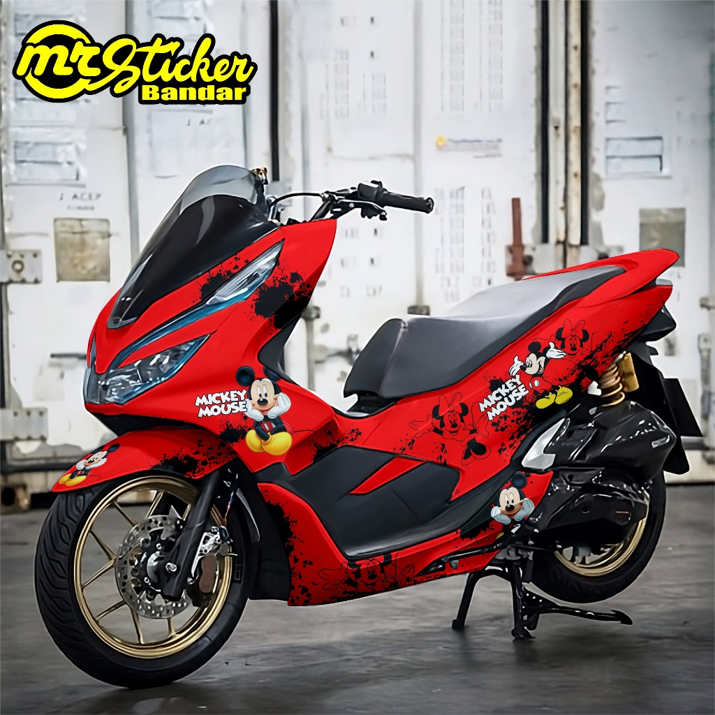 Jual Decal PCX Full Body Stiker PCX Full Body Full Blok Dekal PCX 150 ...