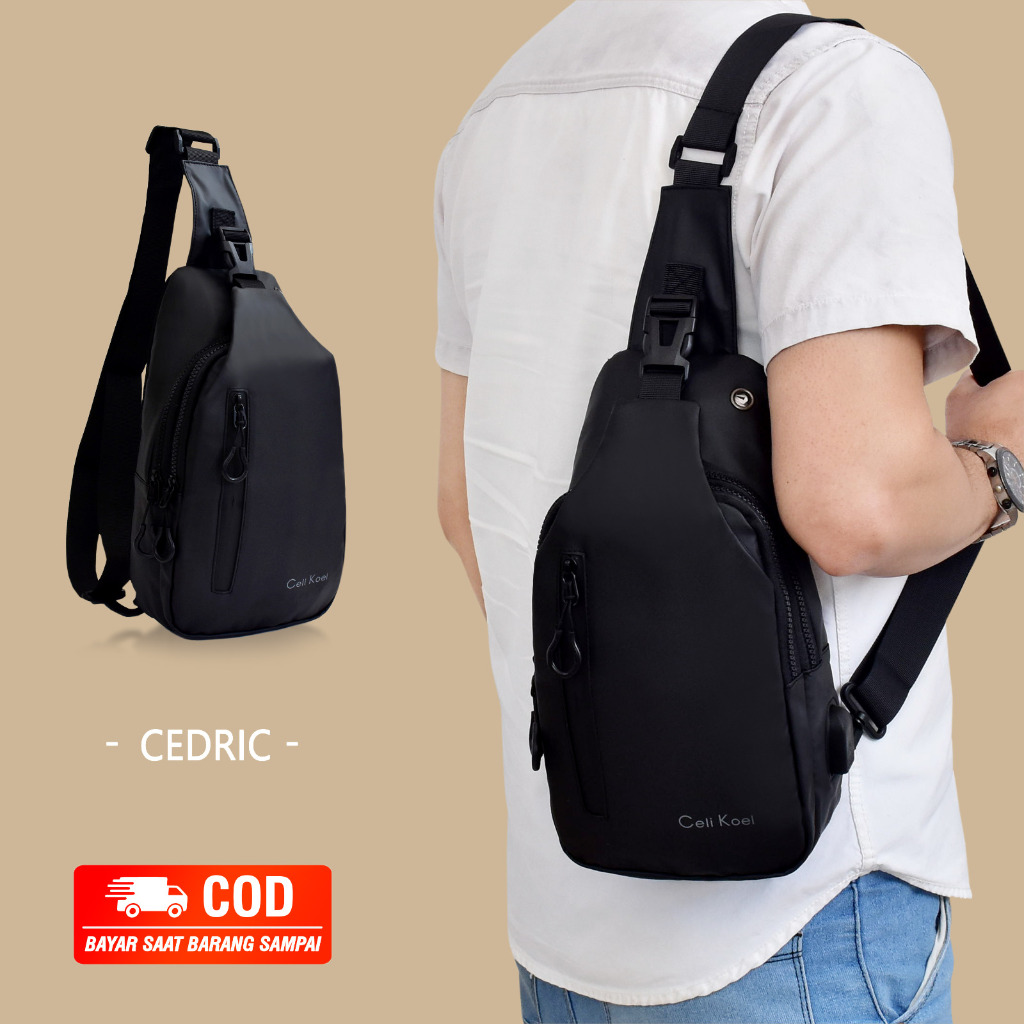 Jual Tas Selempang Waistbag Pria Waterproof Celi Koel Cedric (1876-1 ...