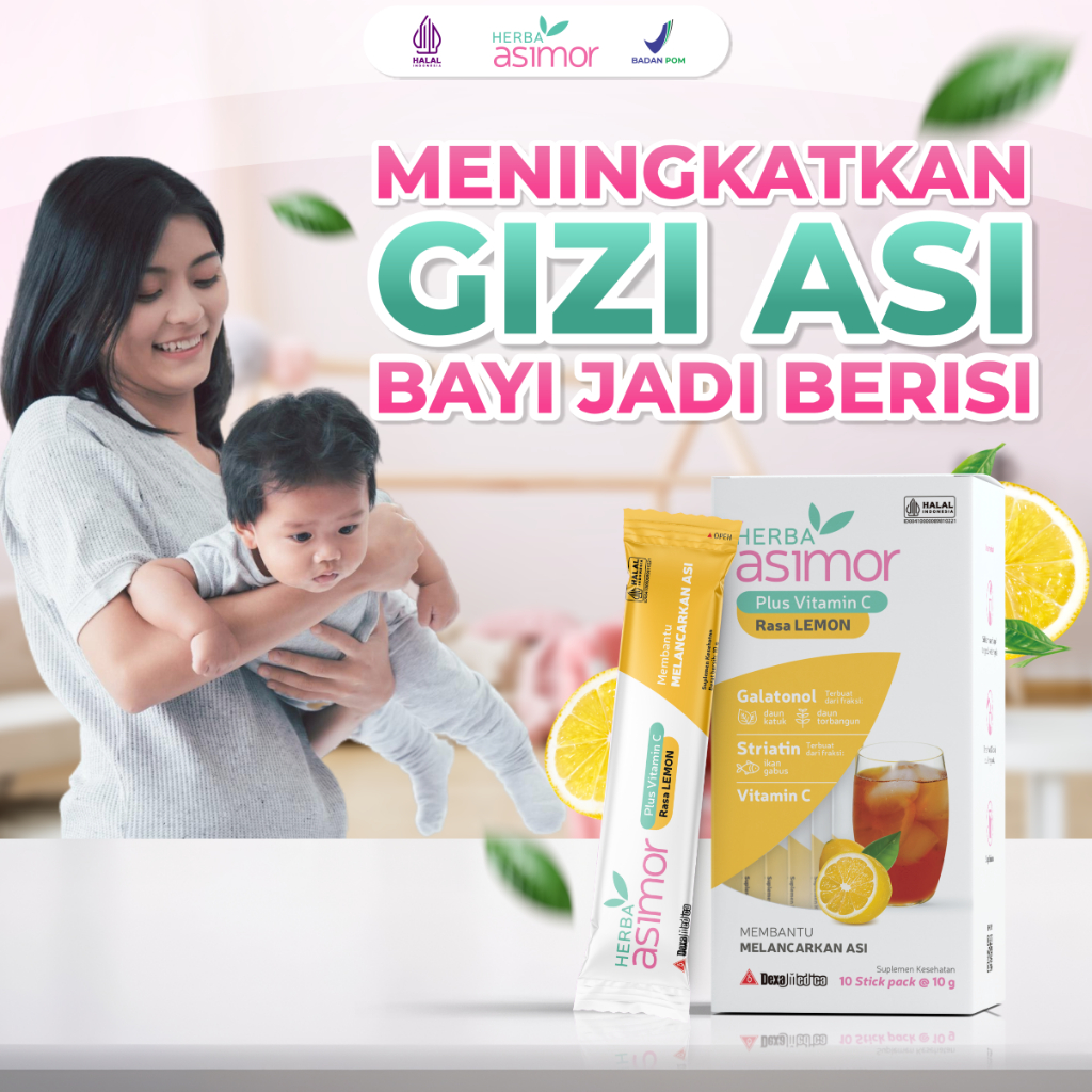 Jual HERBA ASIMOR - ASI Booster Pelancar ASI Penuhi Nutrisi Bayi ASI ...