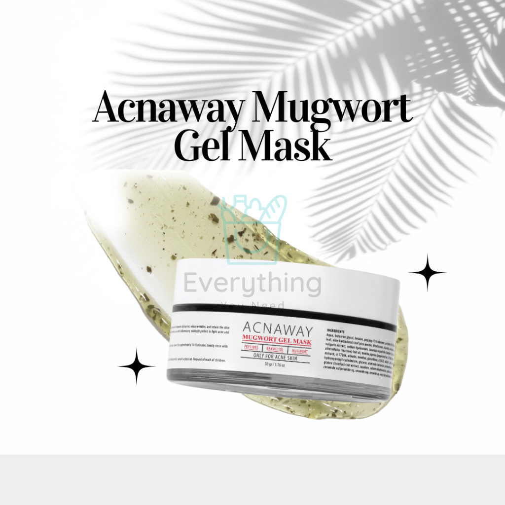 Jual Ready Stok Termurah Acnaway Mugwort Gel Mask Anti Pores Masker Gel ...