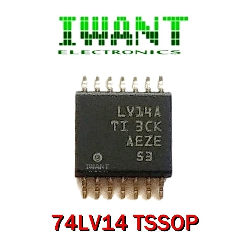 Jual 74LV14 SMD TSSOP 14PIN LV14 LV 14 L41A 74LV14A TI | Shopee Indonesia