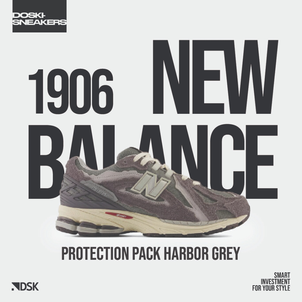 Jual New Balance 1906 Protection Pack Harbor Grey 100% Original ...