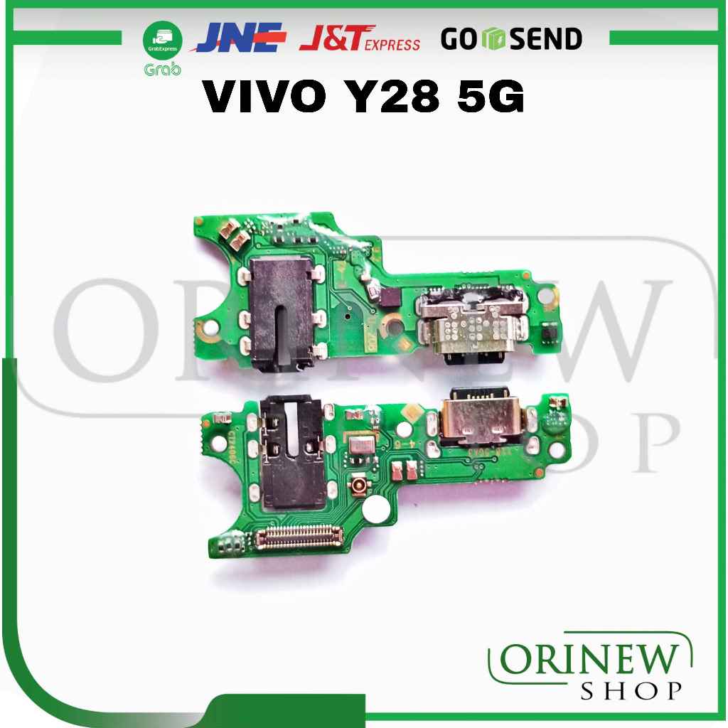 Jual Pcb Board Usb Konektor Cas Vivo Y28 5G Connector Charger Papan Mic Original | Shopee Indonesia