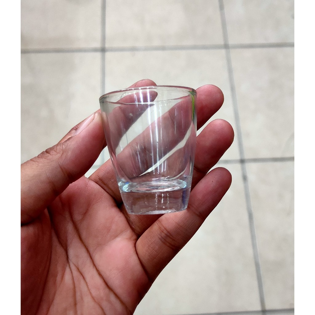 Jual Gelas Sloki Kaca / Gelas Kecil / Gelas Soju / Gelas Mini Ukuran ...