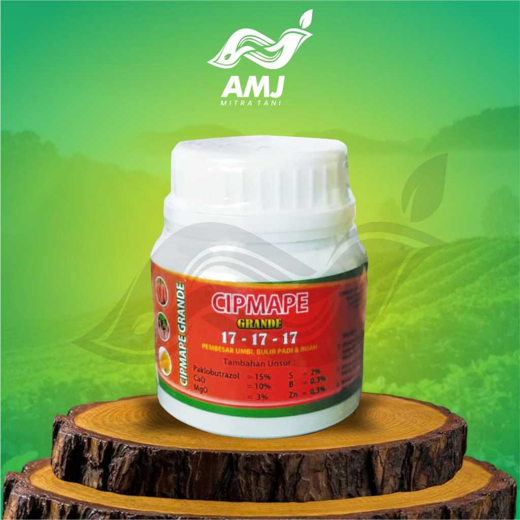 Jual Pupuk Pembesar Umbi Serbuk NPK, Mikro dan ZPT Cipmape Grande 250 ...