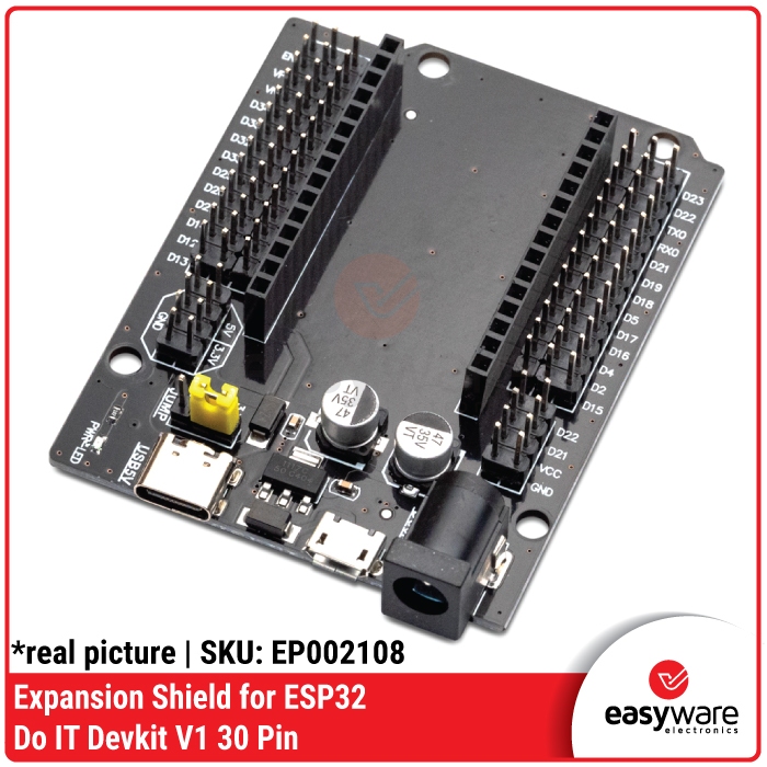 Jual Expansion Shield for ESP32 Do IT Devkit V1 30 Pin ESP 32 Shield ...