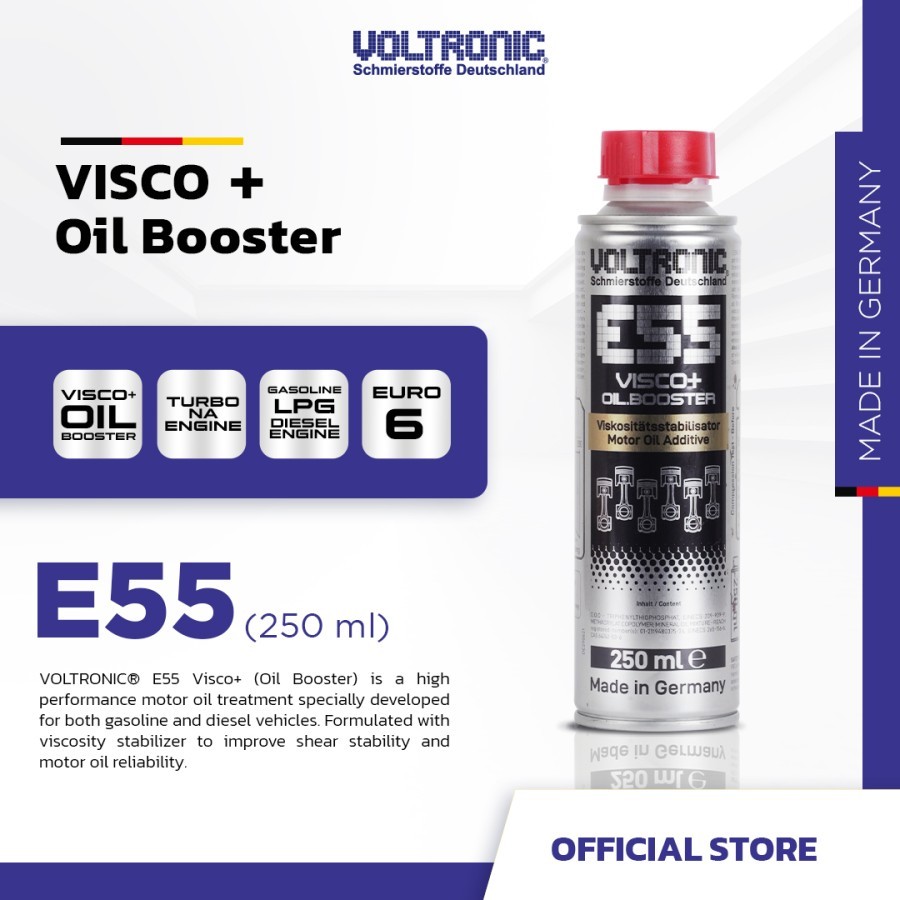 Jual VOLTRONIC E55 - Visco+ Oil Booster (Oil Additive + Engine Protector) | Shopee Indonesia
