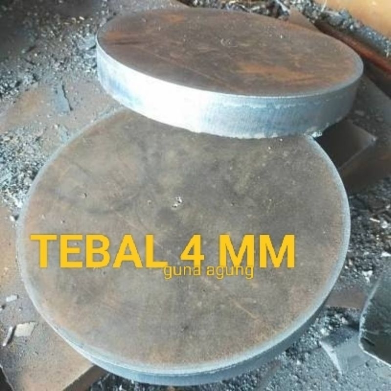 Jual PLAT BESI BULAT 4 MM DIAMETER 26-40 CM | Shopee Indonesia
