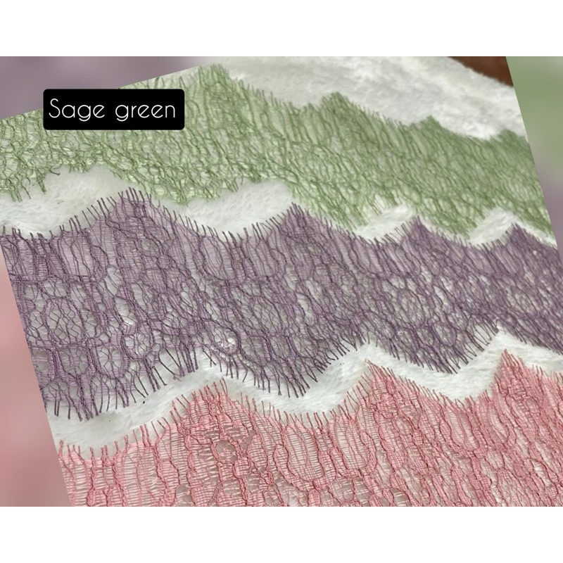 Jual RENDA KUMIS , RENDA PINGGIRAN // Brokat renda || renda murah ...