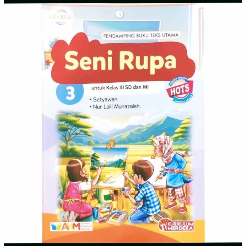 Jual Buku Global seni rupa SD 3 ksp (tiga serangkai) | Shopee Indonesia