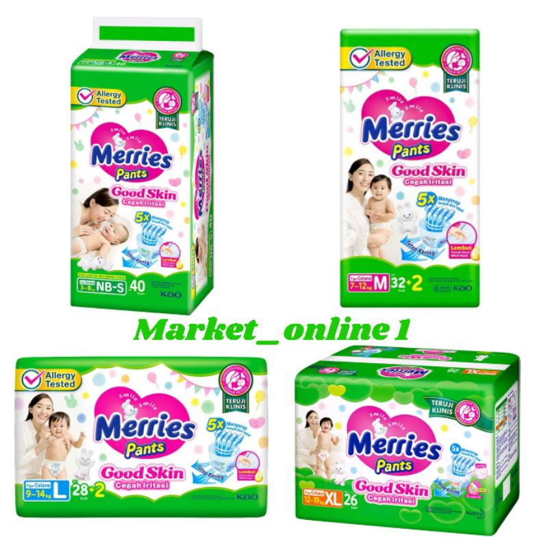 Jual Merries Pants Good Skin S/ M/ L XL | Shopee Indonesia