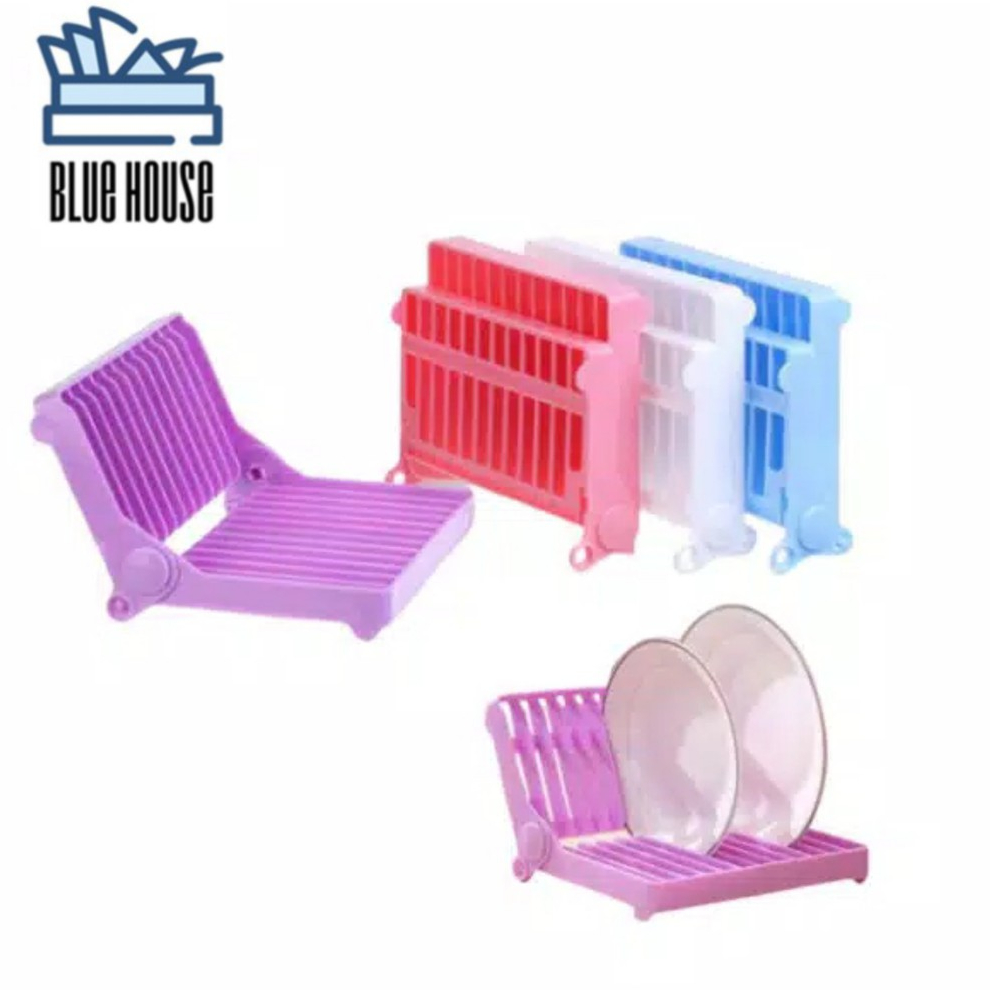 Jual Rak Piring Lipat Pengering Peniris Piring Gelas Perlengkapan Dapur ...