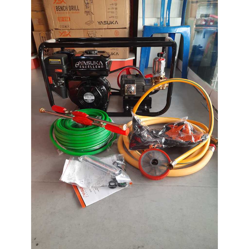 Jual MESIN STEAM MOTOR YASUKA | MESIN CUCI MOTOR MOBIL RANGKA SET KOKOH POWER SPRAYER YASUKA ...